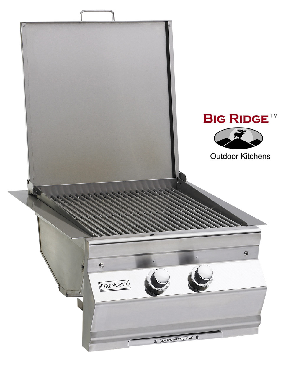 Fire Magic 32887-1(P) Aurora Built-In Double Searing Station/Side ...