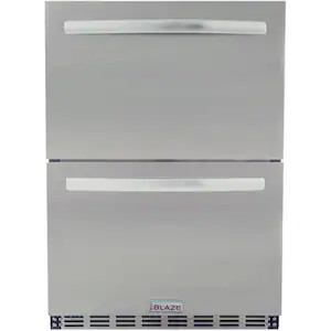 Summerset 24" Deluxe Outdoor Rated 2-Drawer Refrigerator - SSRFR-24DR2 ...