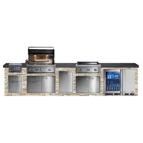 Lynx Pro Classic Collection 168" Luxury Finished Outdoor Kitchen ...