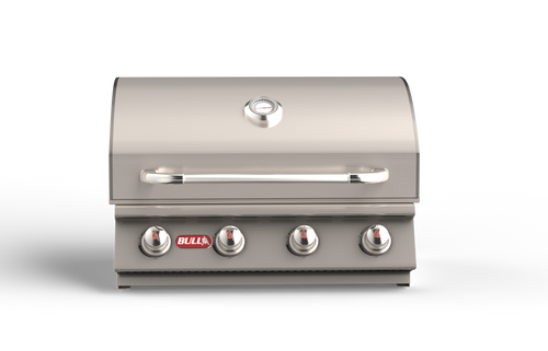 Bull Outlaw 30-Inch 4-Burner Built-In Natural Gas or Propane Gas Grill ...