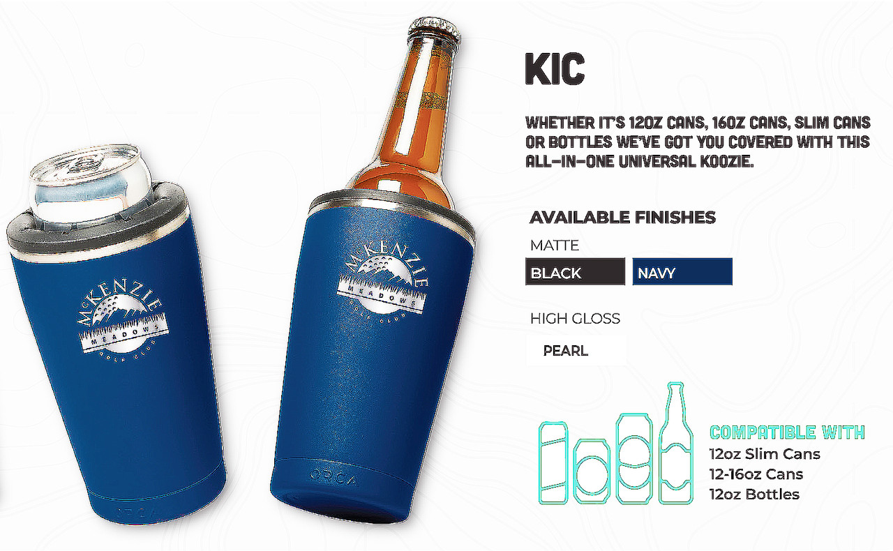 Orca Drinkware, The KIC (Keep It Cool), Universal Koozie, Fits 12-16 Oz ...