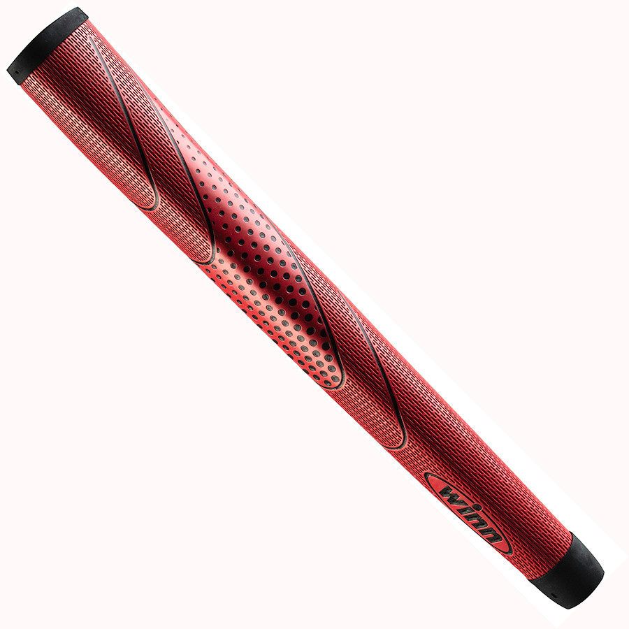 Winn 68-RD, Midsize Pistol Putter Grip, Red - Don Martin & Co