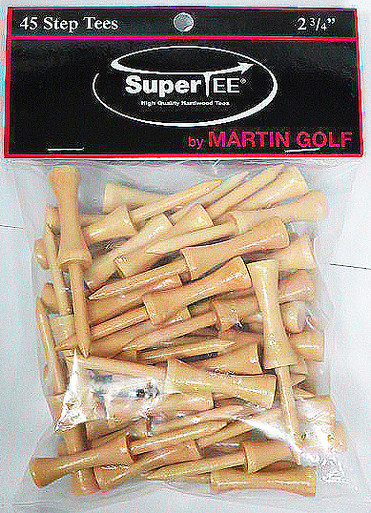 "SuperTee", 3 1/4" or 2 3/4" Step-Tee Pack, Natural, SUPER SALE NOW ...