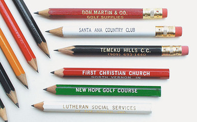 Pencils, Printed, No Eraser, 20 Box Min.(144 Box) - Don Martin & Co