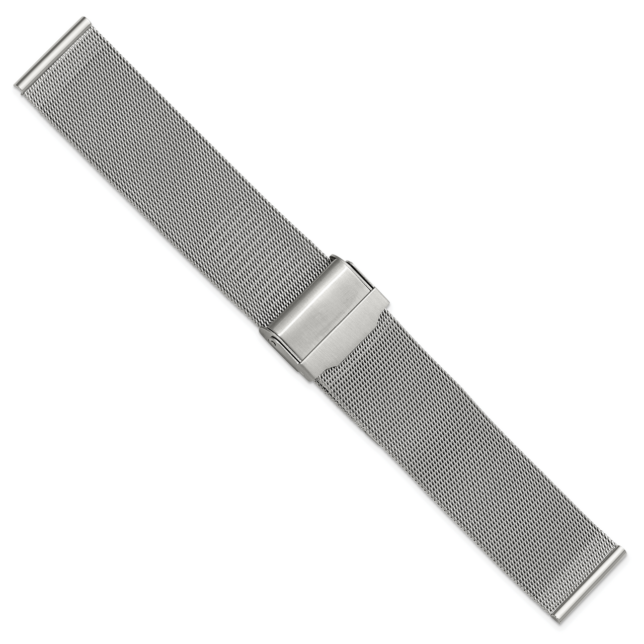 deBeer Stainless Steel Fine Mesh with Deployment Clasp Watch Strap ...