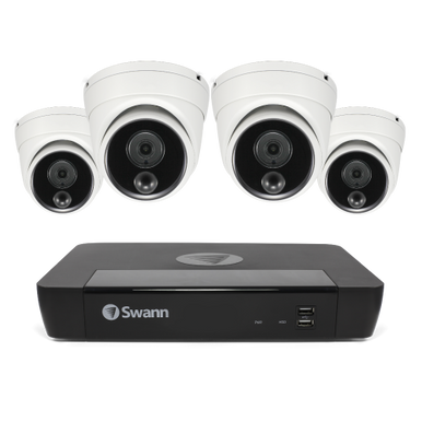 4 Camera 8 Channel 4K Ultra HD NVR Security System