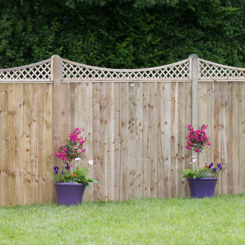 Hillside Concave Trellis Top