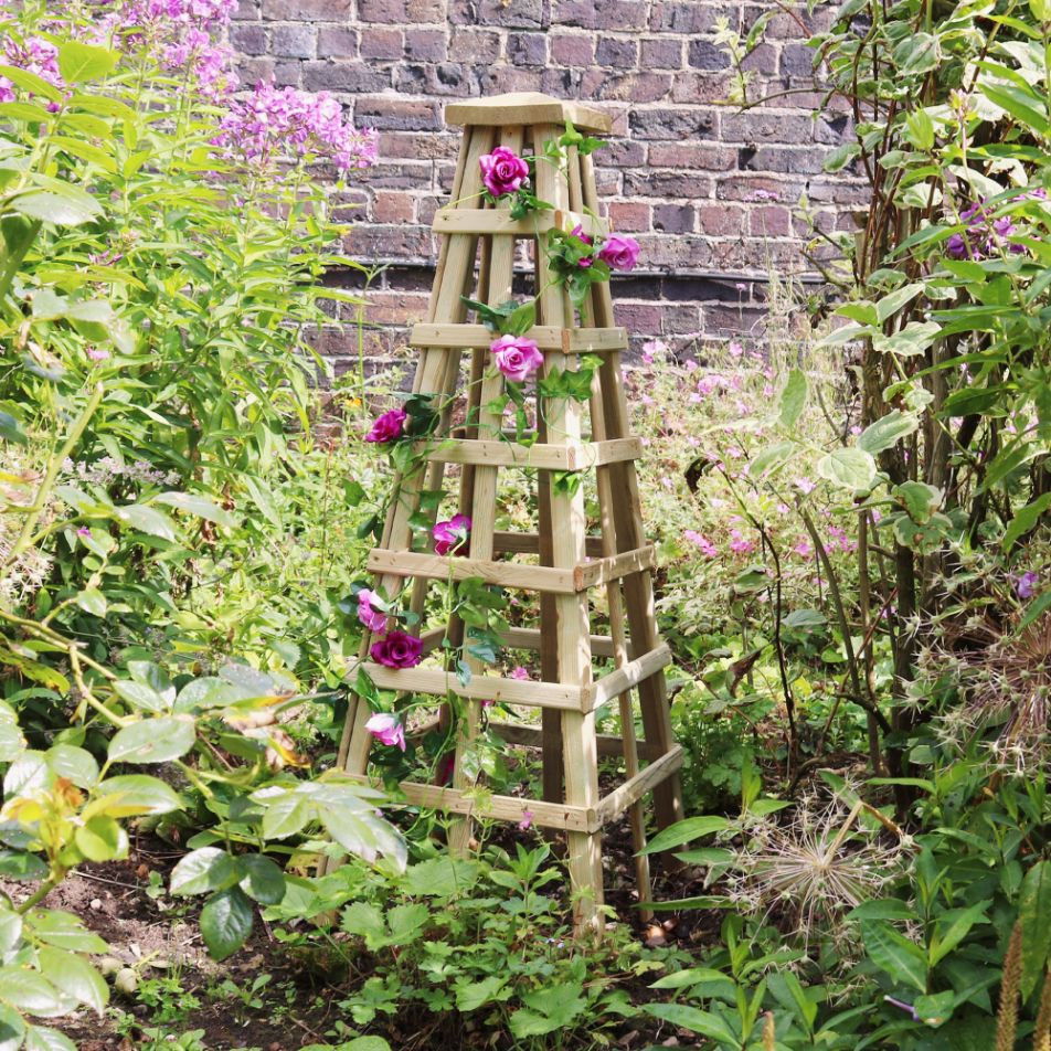 Climbing Plant Obelisks for Climbing Flowers, Veg & Plants