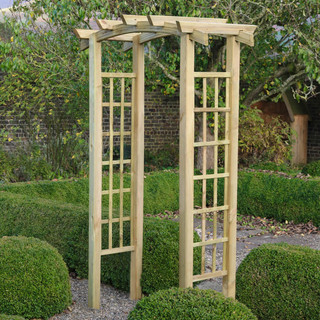 Daria Garden Arch | Adjustable Wooden Arch