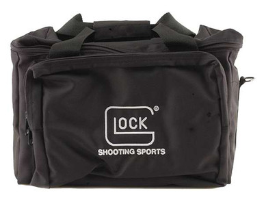 GLOCK 4-Pistol Range Bag – Durable Water-Resistant Black Bag - Gunshop ...