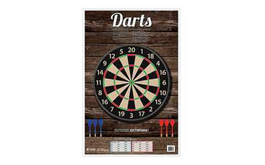Action Target Darts Paper 23"x35"