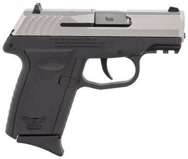 SCCY 9MM Titanium / Black Frame No safety