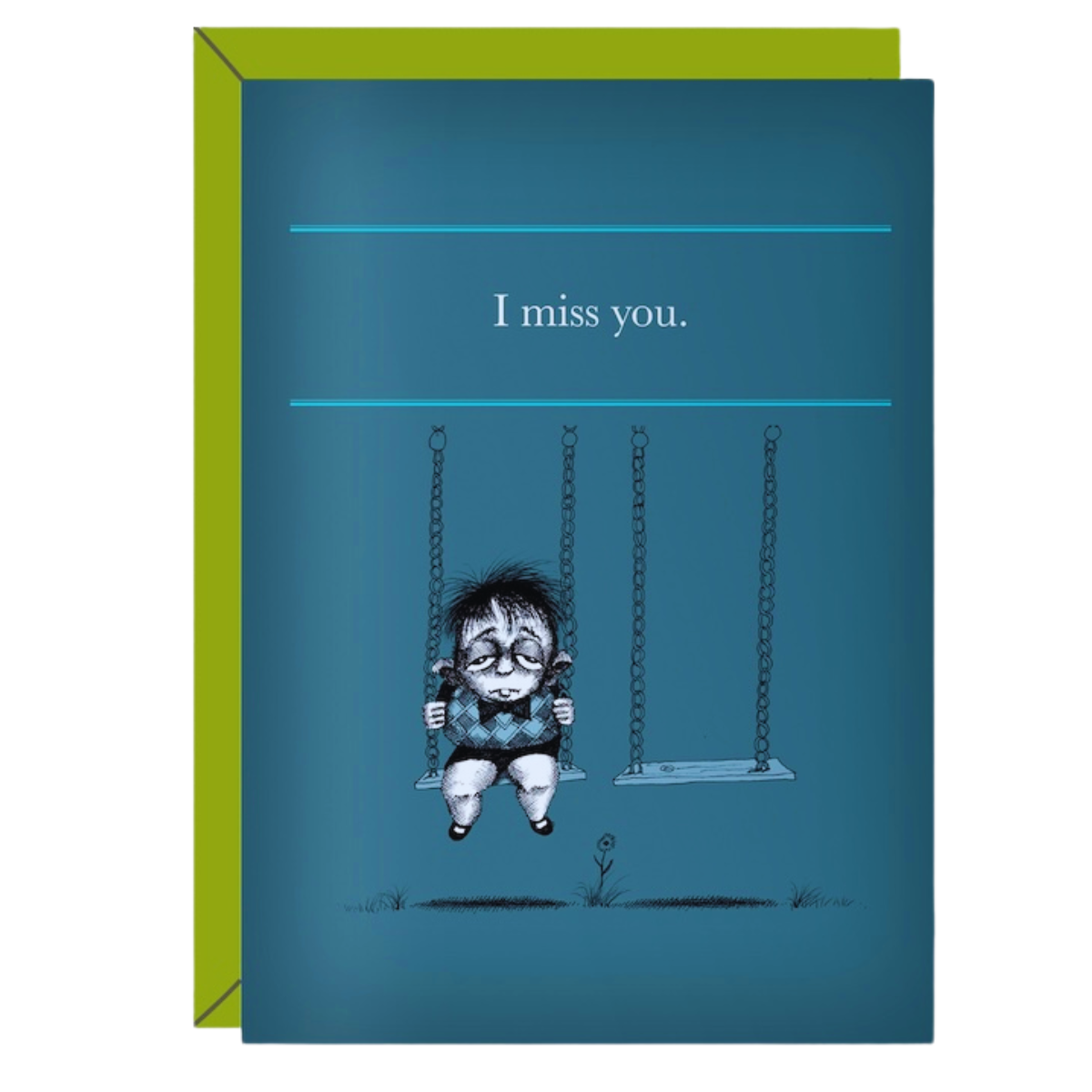 #043 MIss You Card - Not as Much (OG)