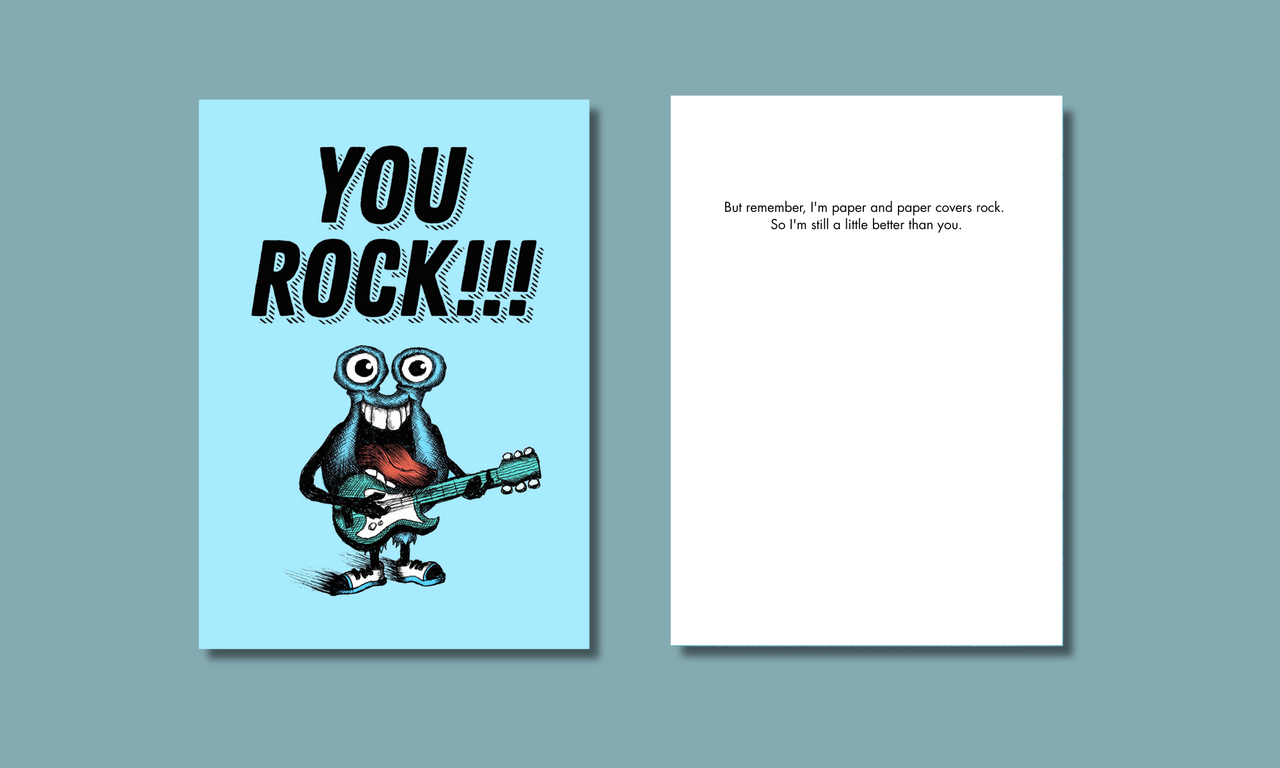 #234 Everyday Card - You Rock (OG)
