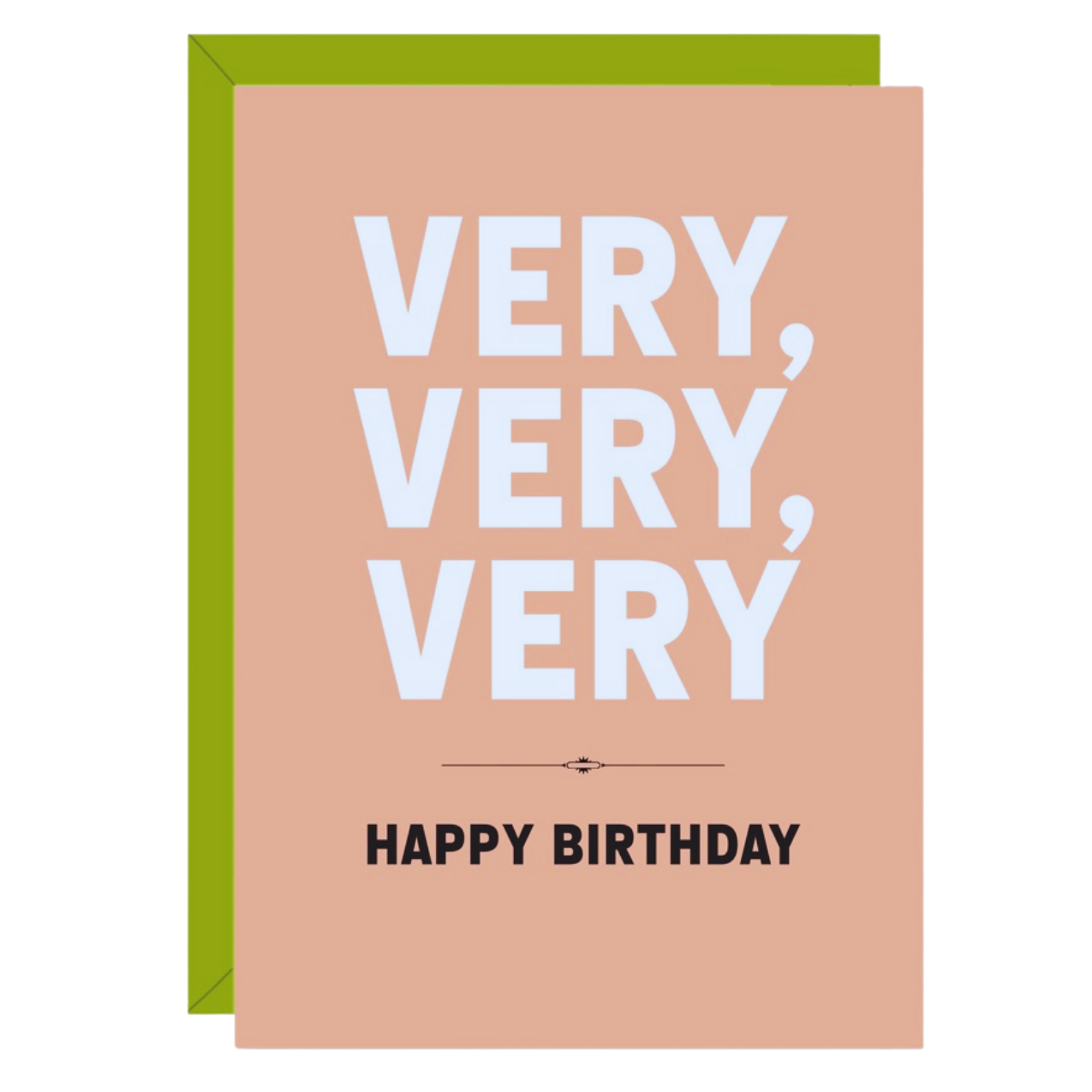C-026 Birthday Card - Very Happy Birthday (C)