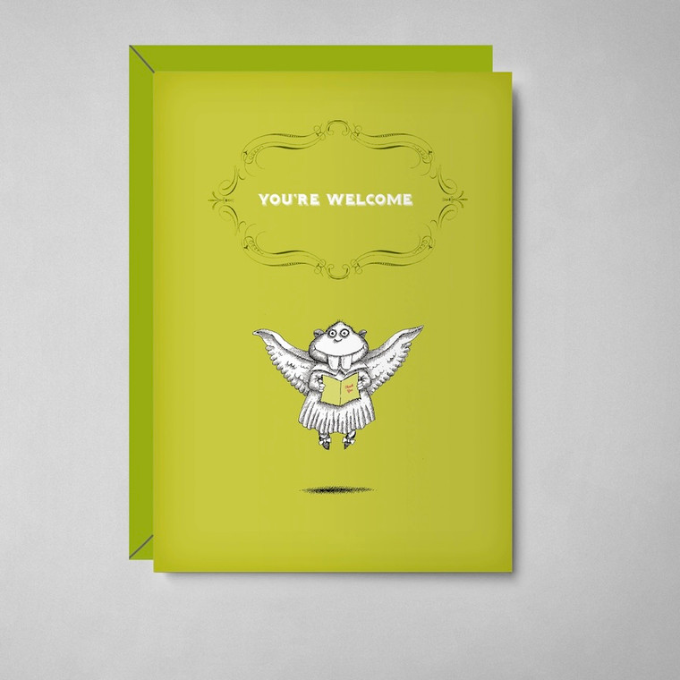 #015a - You're Welcome Cards (Box of 8 mini-cards)