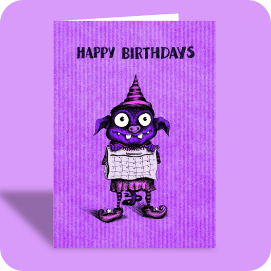 #110 Birthday Card - Plural Birthdays (OG)