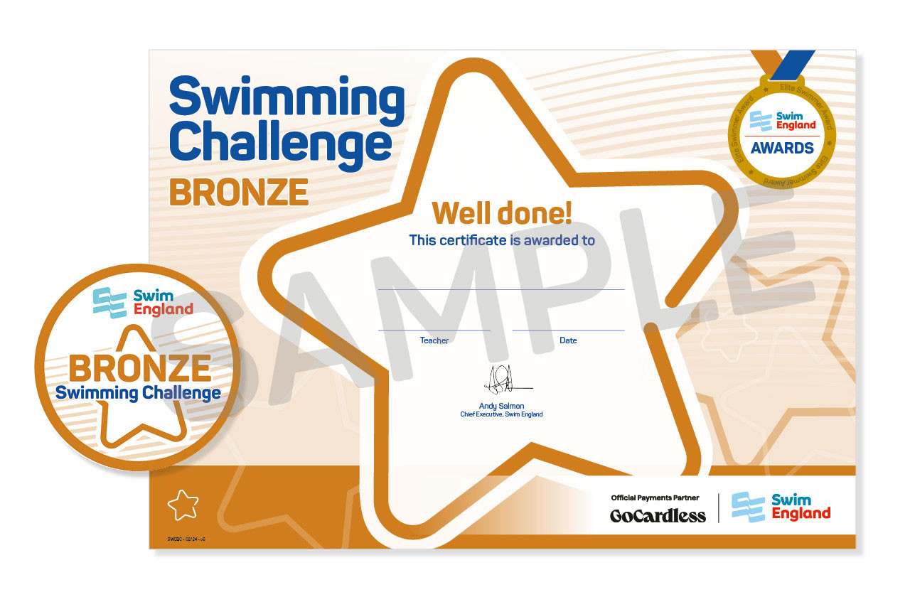 Learn to Swim Stage 8 Swimming Award