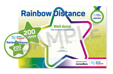 Rainbow Distance Award 200m