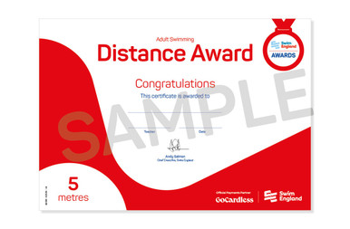 Adult Distance 5m Award