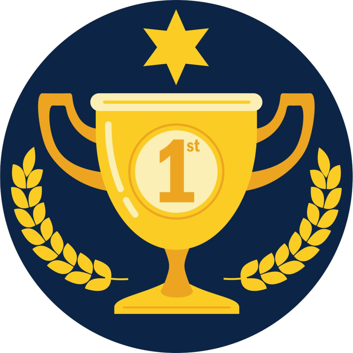 101D - 1st Place Centre - TrophyPlanet