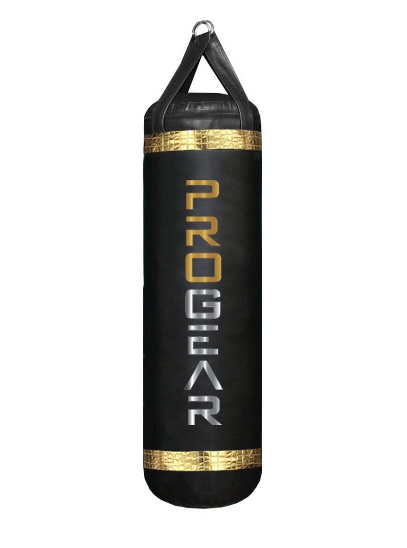 PROGEAR 4FT 80LB MMA MUAY THAI HEAVY PUNCHING BAG MADE IN USA(GOLD ...