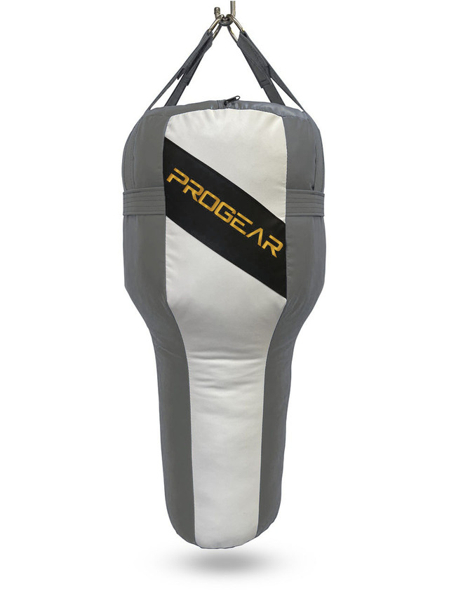Progear Angle Uppercut Heavy Bag Gray/White - PROGEAR
