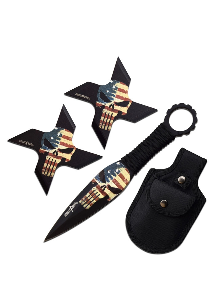 PERFECT POINT THROWING STAR SET PP-127-3A