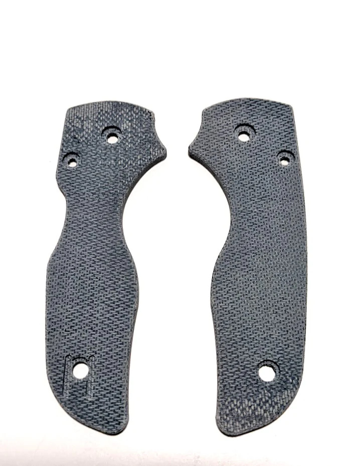 Spyderco Lil Native Micarta Scale Set - Linen Natural