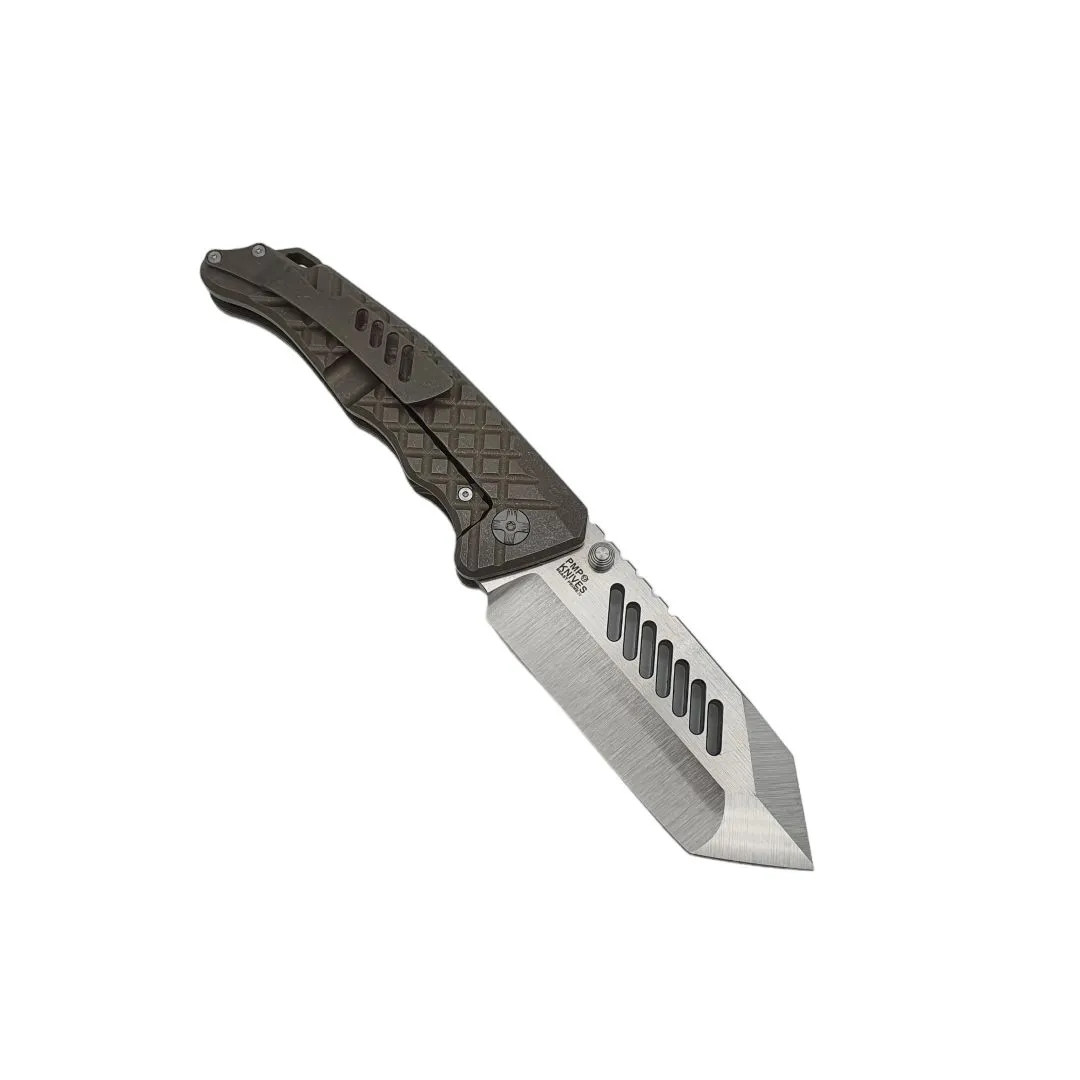 Beast Prime Bronze Folding Knife PMP Knives - JB Outman