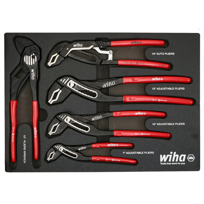 5 Piece Pliers Tray Set