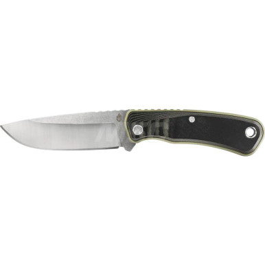 DOWNWIND DROP POINT FIXED BLADE KNIFE WITH GREEN HANDLE - 31-003931
