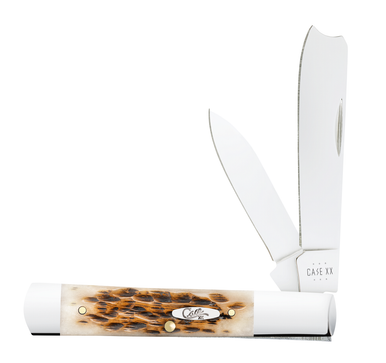 Amber Bone Peach Seed Jig Razor