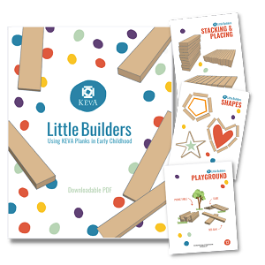 Little Builders Cards - KEVA Planks