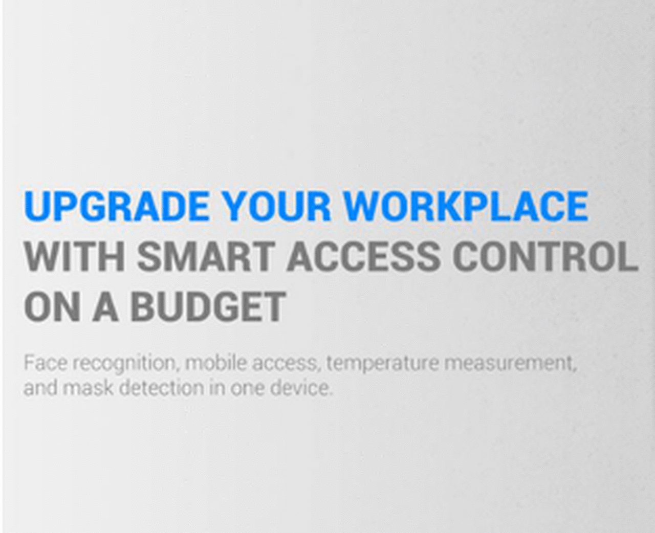 Akuvox A05 Your high-tech reader