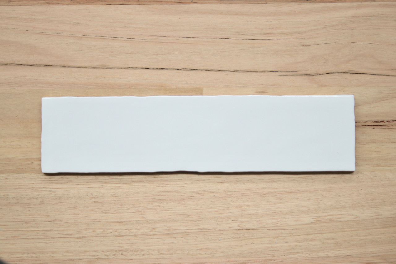 White Gloss Subway Wall Tiles 300x75mm - Buy Online