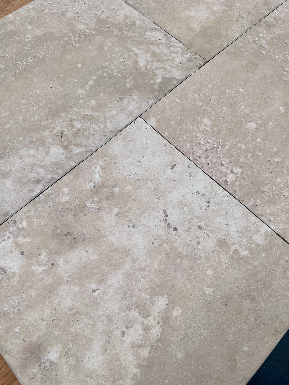 Bodrum Ivory Travertine French Pattern Tile