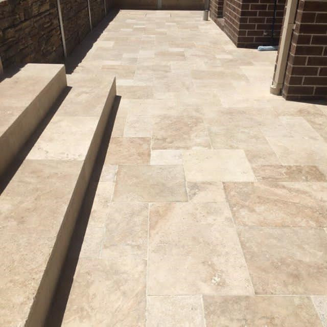 Standard Classic Travertine Paver 30mm