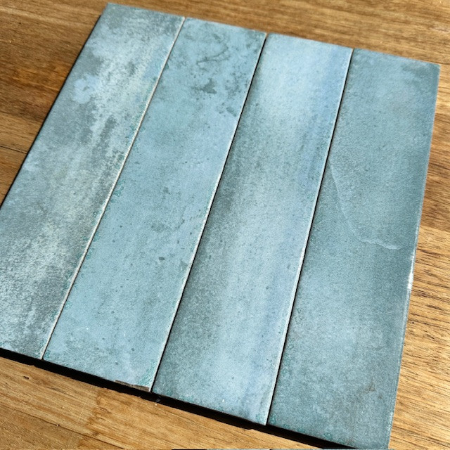 Refelctions Sky Gloss Wall Tile 250x60mm