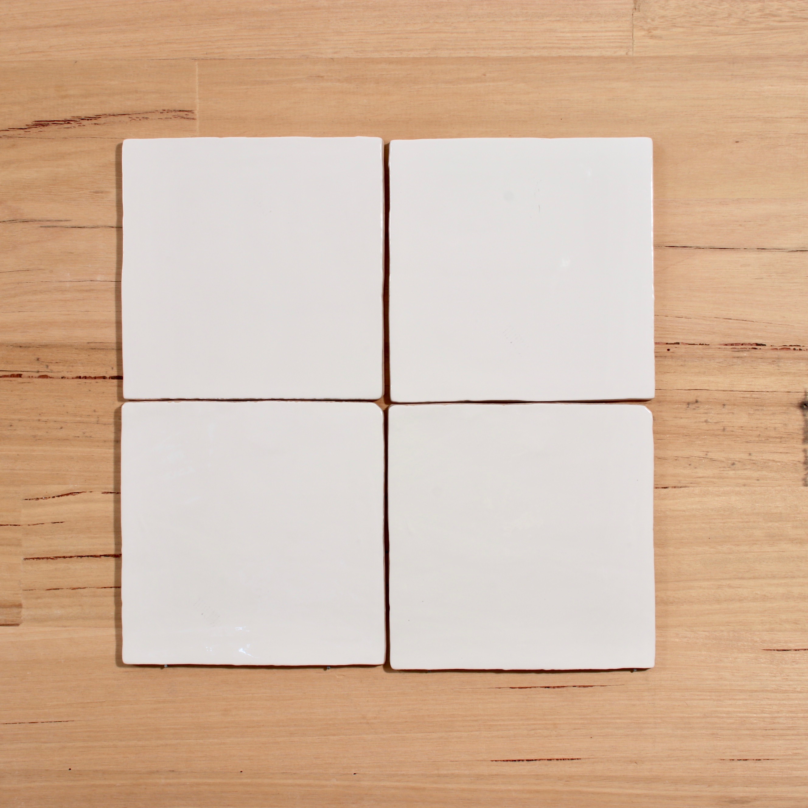 Gloss White Handmade Style Wall Tile 150mm - Spanish Made - Buy Online