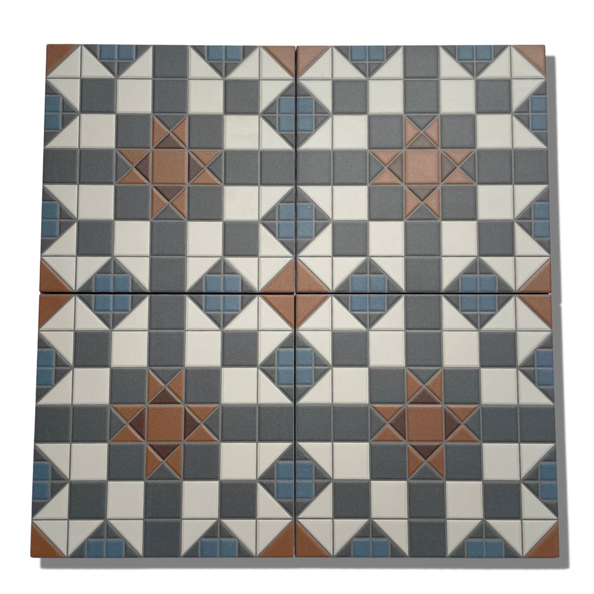 Heritage Navy Pattern Floor Tile - Buy Online at Tiles4less