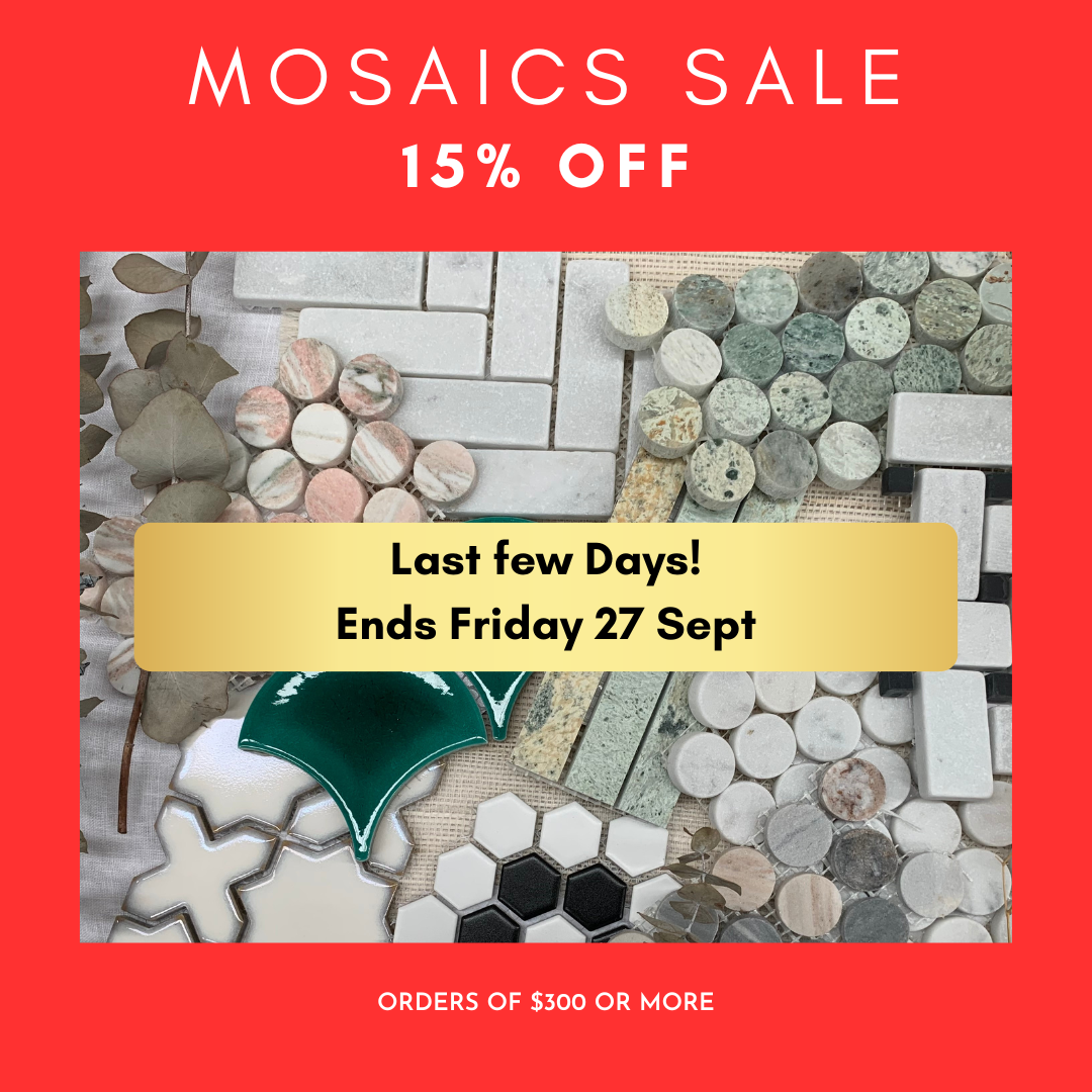 Last Few Days Of Mosaic Sale! Ends Friday 27 Sept - TL - Tiles4Less
