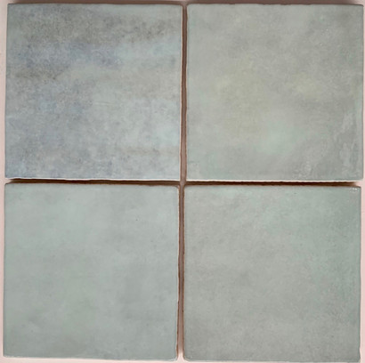 Azure Blue Handmade Style Gloss Wall Tile 132x132mm - Buy Online ...