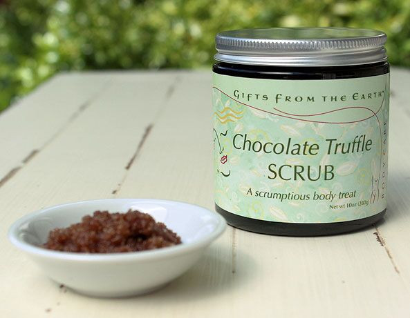 Chocolate Truffle Body Scrub - Gifts From the Earth