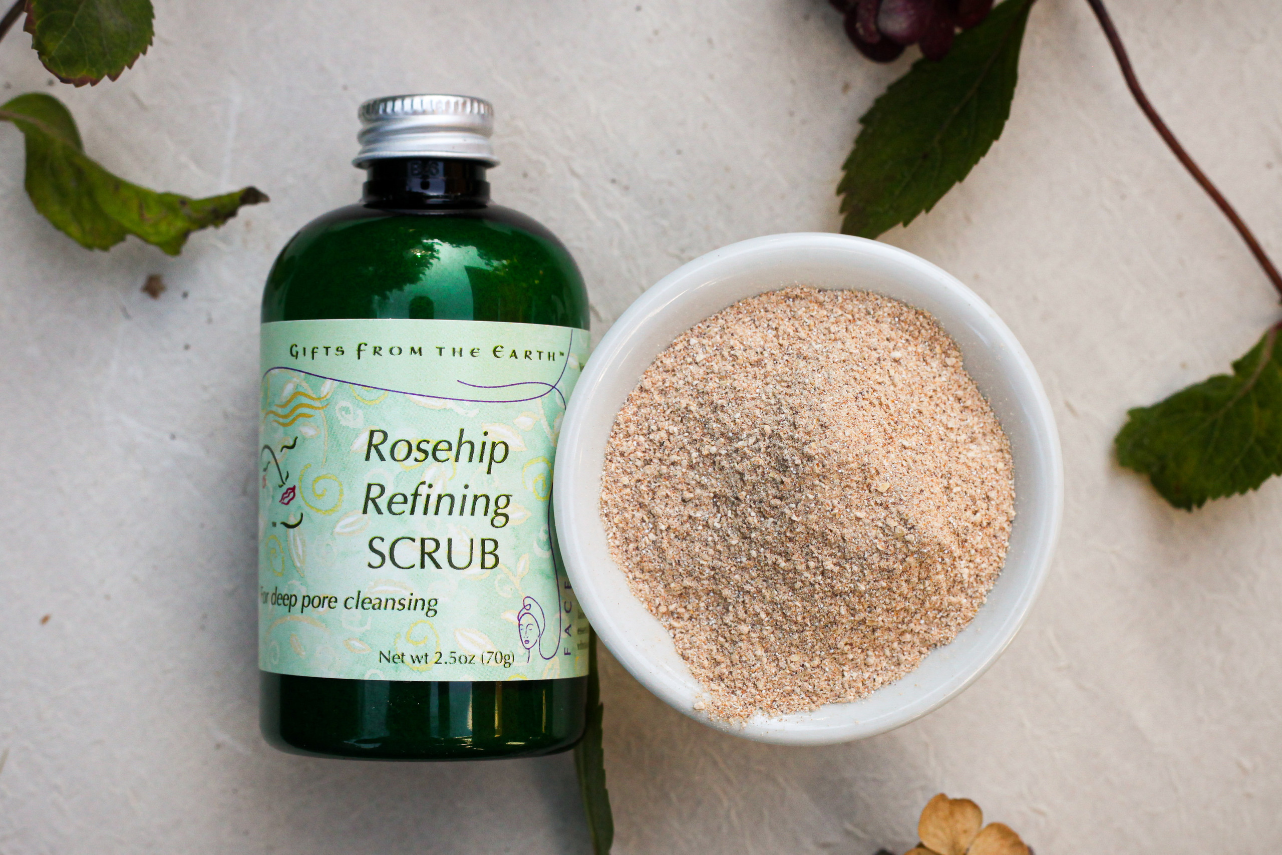 Rosehip Refining Scrub - Gifts From the Earth