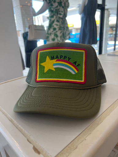 Happy AF Hat - Charm Boutique