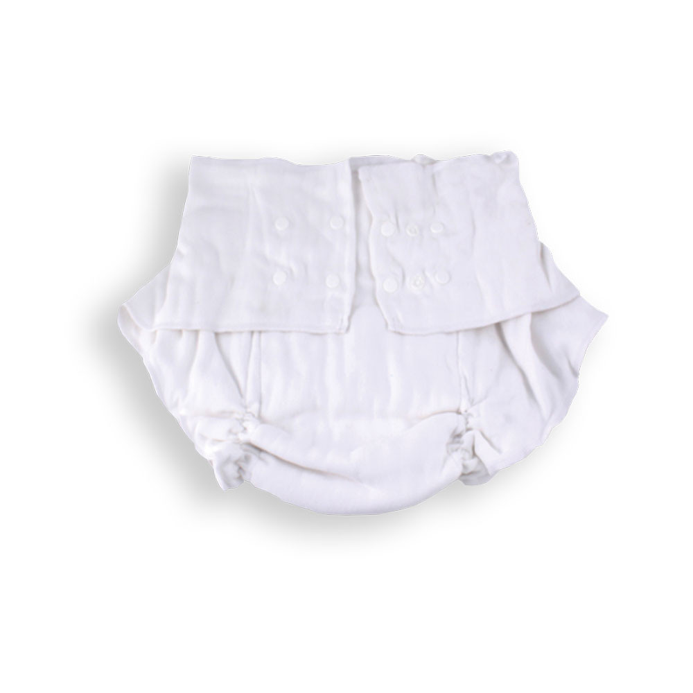 Adult Cotton Fitted Snap Diaper - Incontrol Diapers