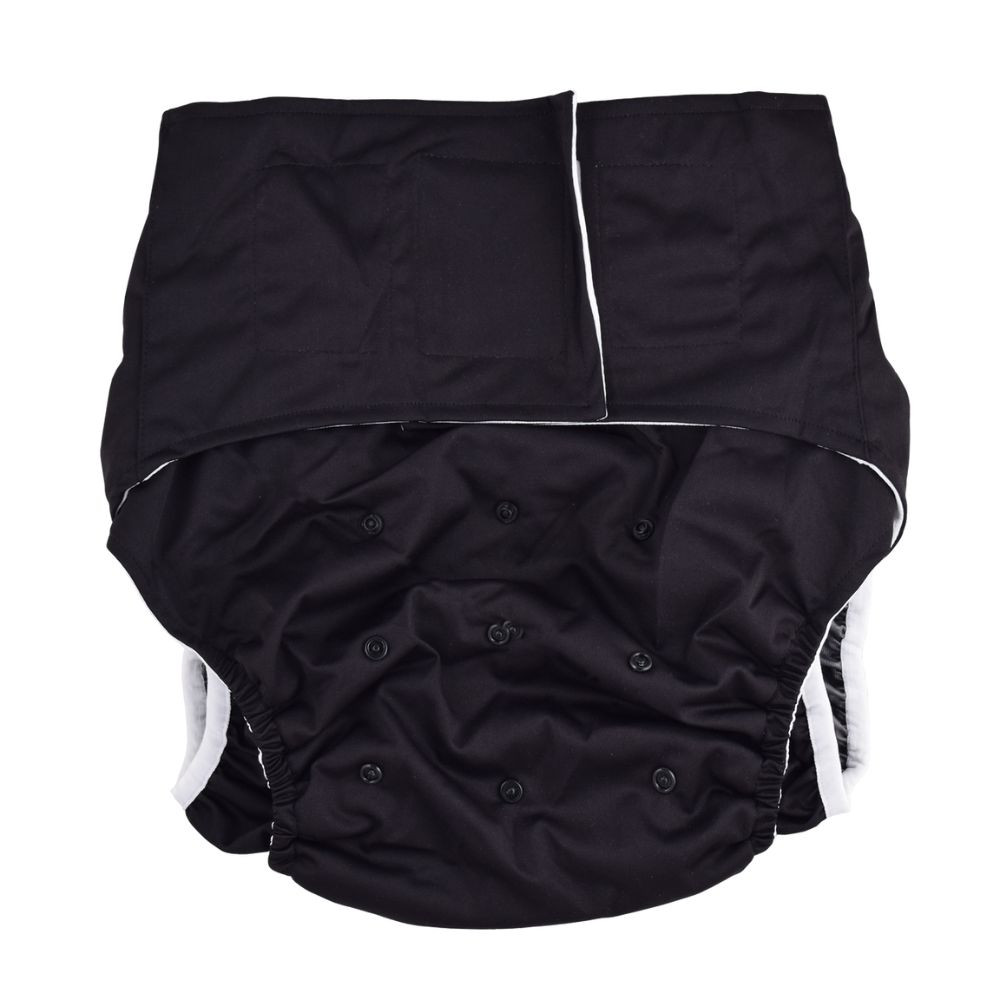 Adult Cotton Fitted Snap Diaper - Incontrol Diapers