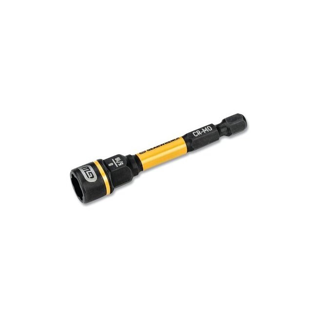 Bolt Biter™ Nut Extractor and Driver, 1-4 in Drive, 2.56 in L, 5-16 in ...