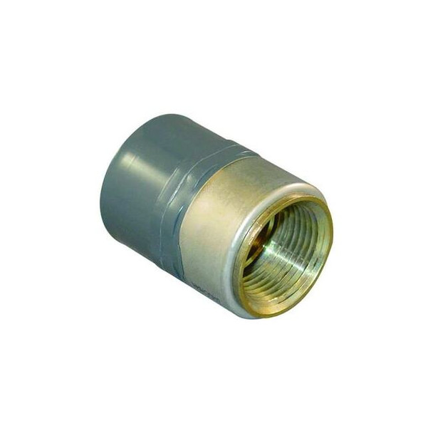 CPVC Female Connector, Schedule 80, 1" Pipe Size, FNPT x Socket 835 ...